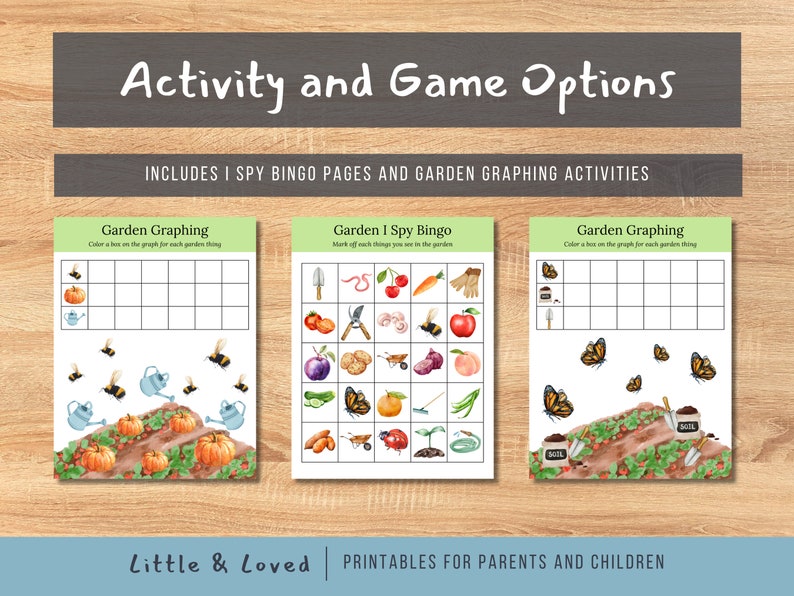 Garden Themed Worksheets and Activities for Preschoolers ...