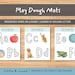 Preschool Morning Menu Alphabet Pages, Homeschool Alphabet Printables ...