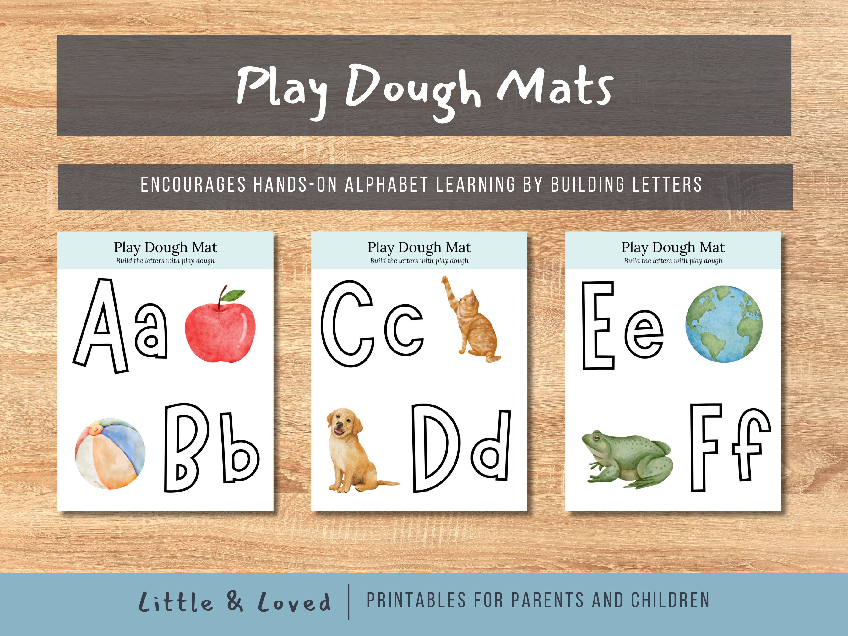 Preschool Morning Menu Alphabet Pages, Homeschool Alphabet Printables ...