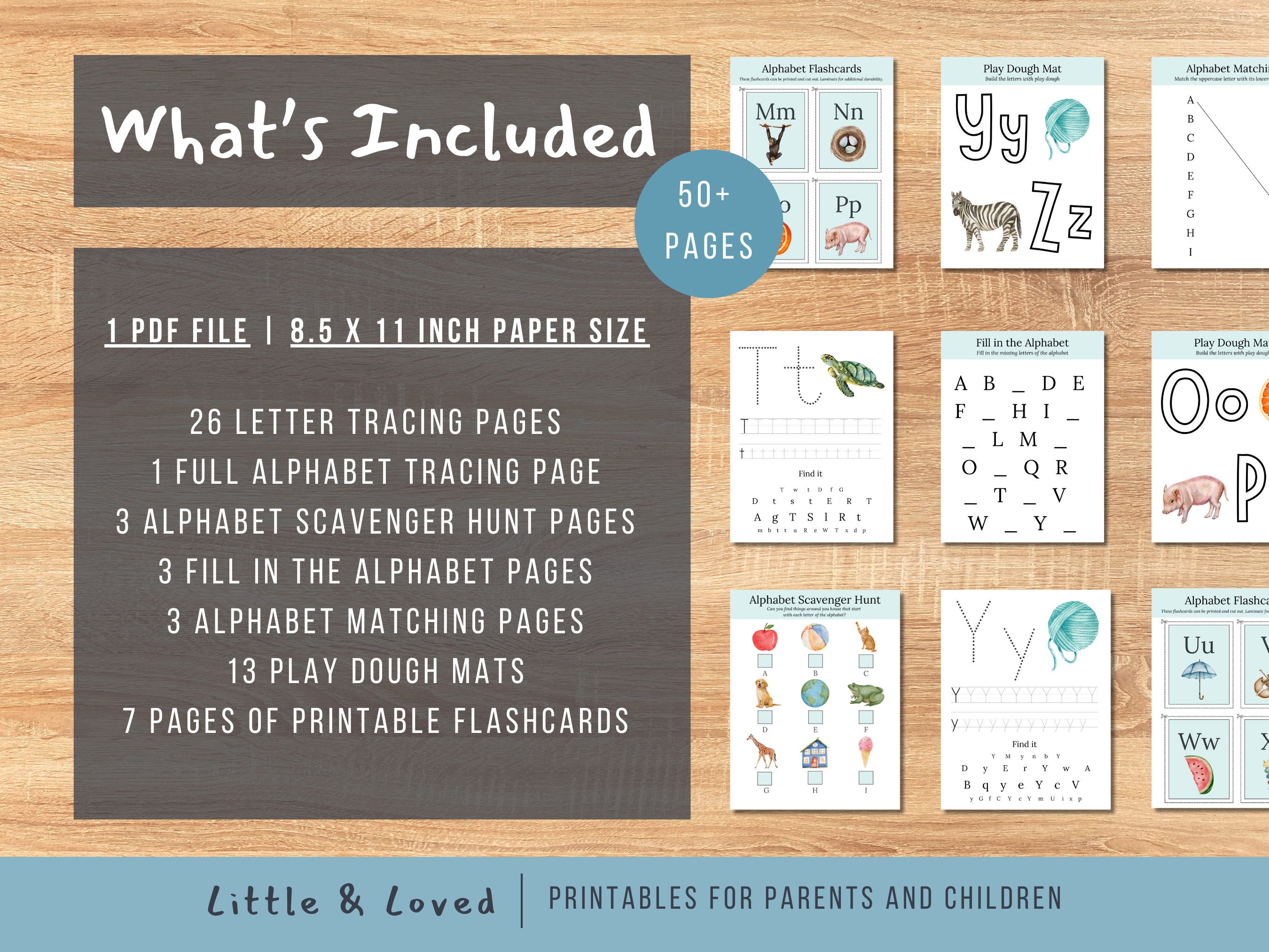 Preschool Morning Menu Alphabet Pages, Homeschool Alphabet Printables ...