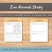 Zoo Animal Themed Worksheets and Activities for Preschoolers ...