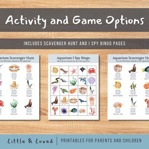 Ocean Life Themed Preschool, Kindergarten, and First Grade Worksheets ...