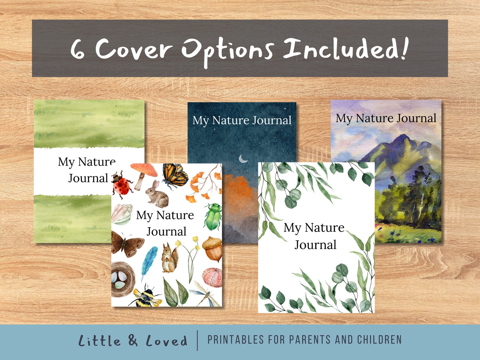 Nature Journal Pages for Kids, Homeschool Printables, Nature Study ...