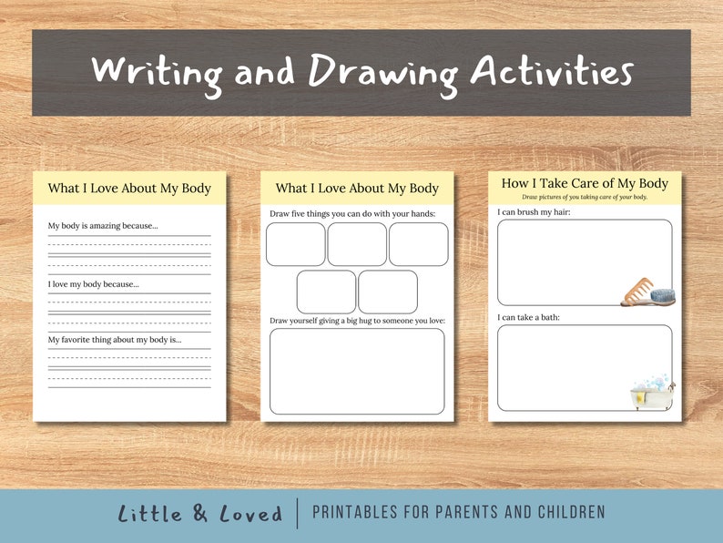 My Body Book Themed Worksheets and Activities for Preschoolers ...