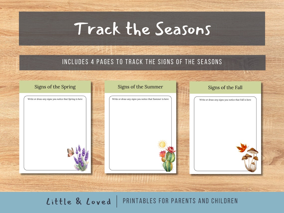 Nature Journal Pages for Kids, Homeschool Printables, Nature Study ...
