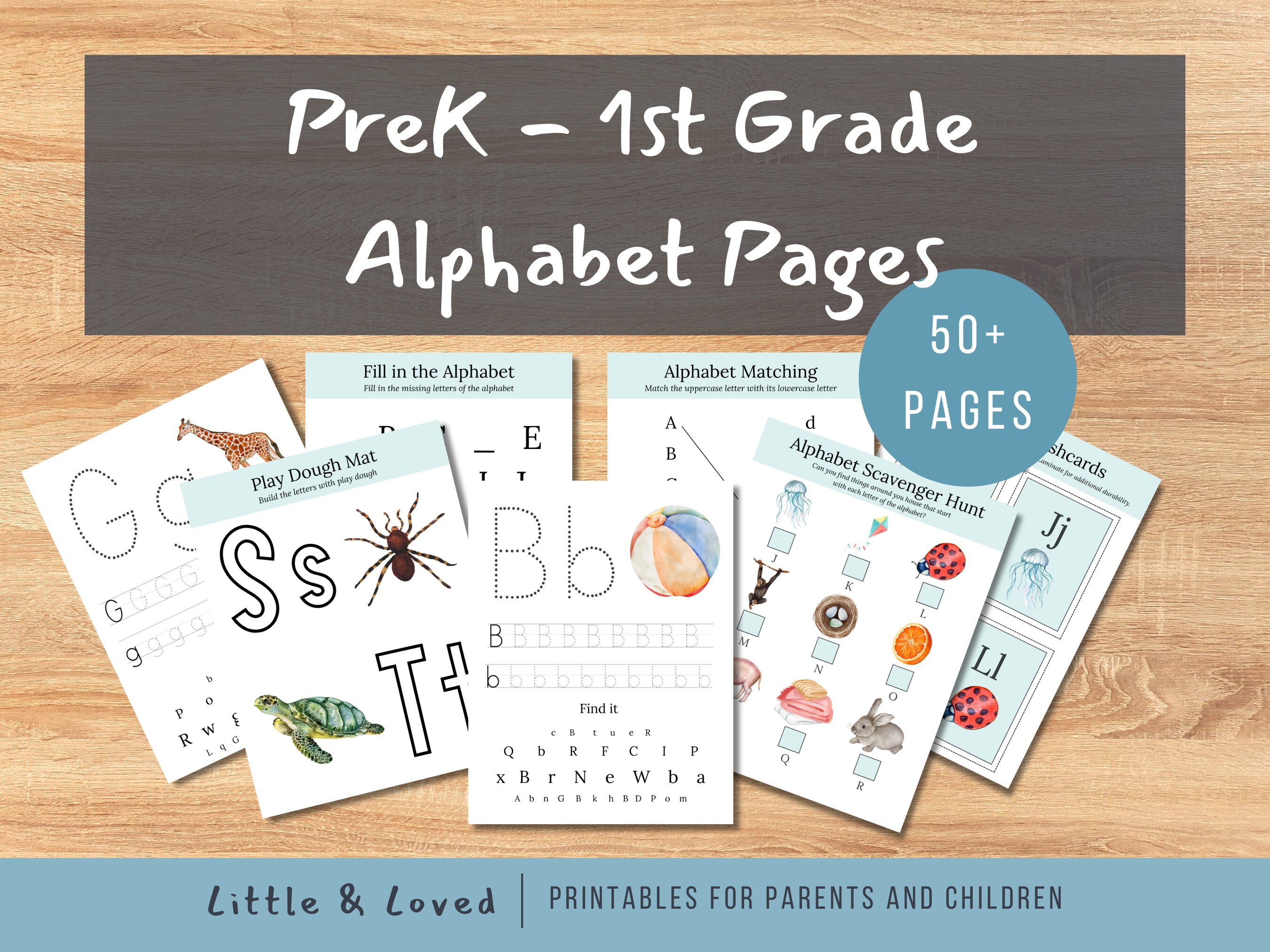 Preschool Morning Menu Alphabet Pages, Homeschool Alphabet Printables ...