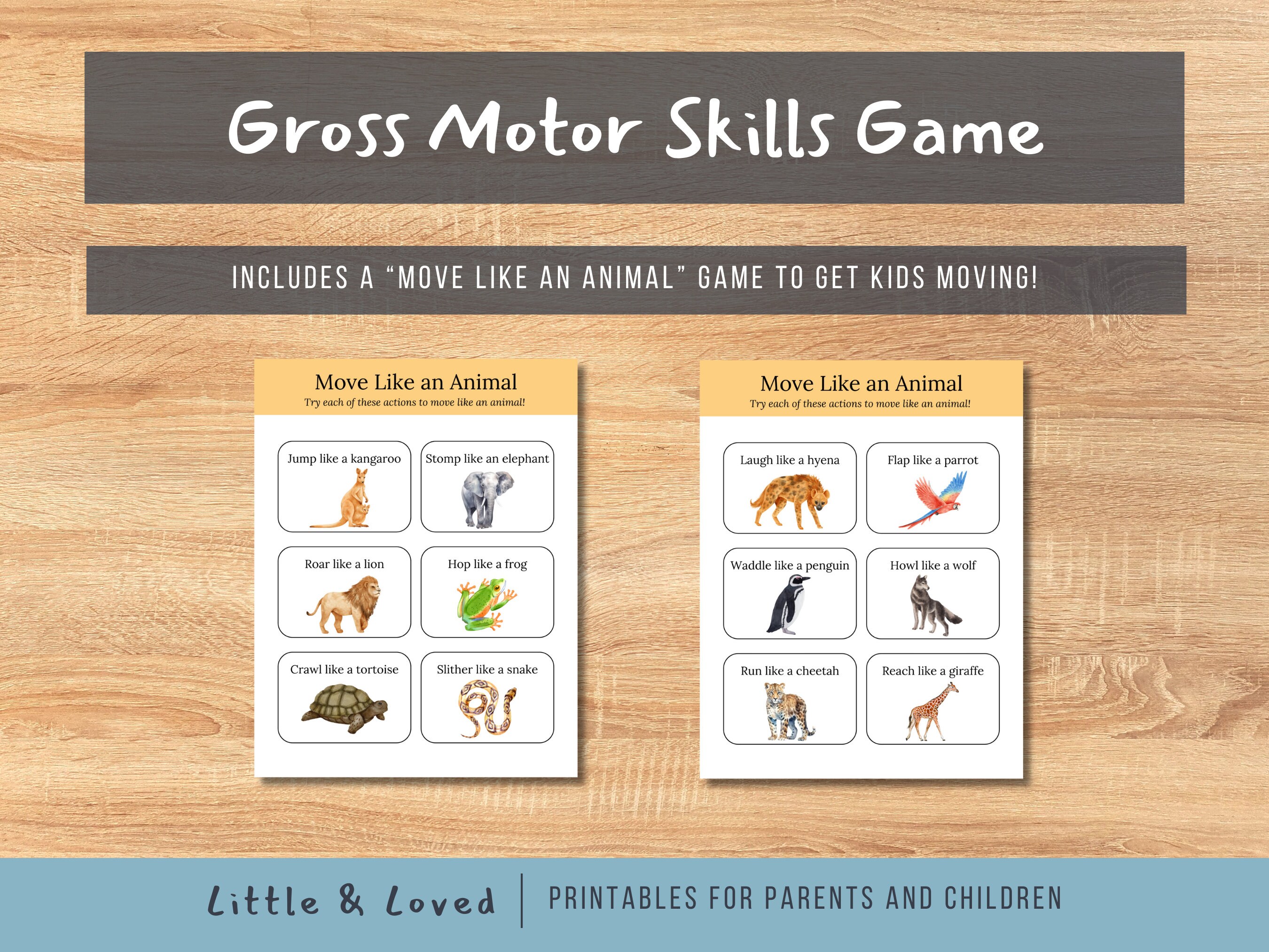 Zoo Animal Themed Worksheets and Activities for Preschoolers ...