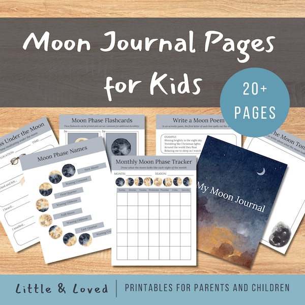 Nature Journal Pages for Kids, Homeschool Printables, Nature Study ...