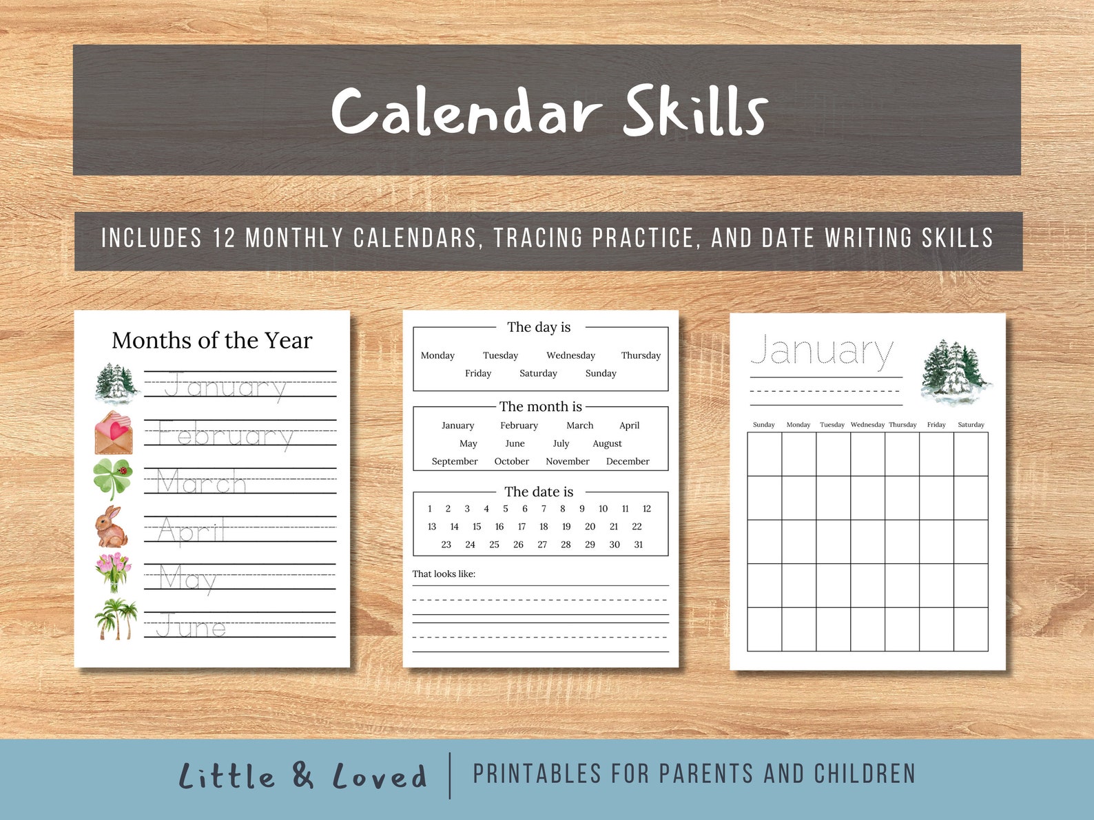 Preschool Morning Menu Pages, Homeschool Printables, Toddler Morning ...