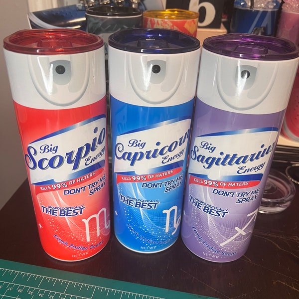 Zodiac Spray Tumbler Wrap - Etsy