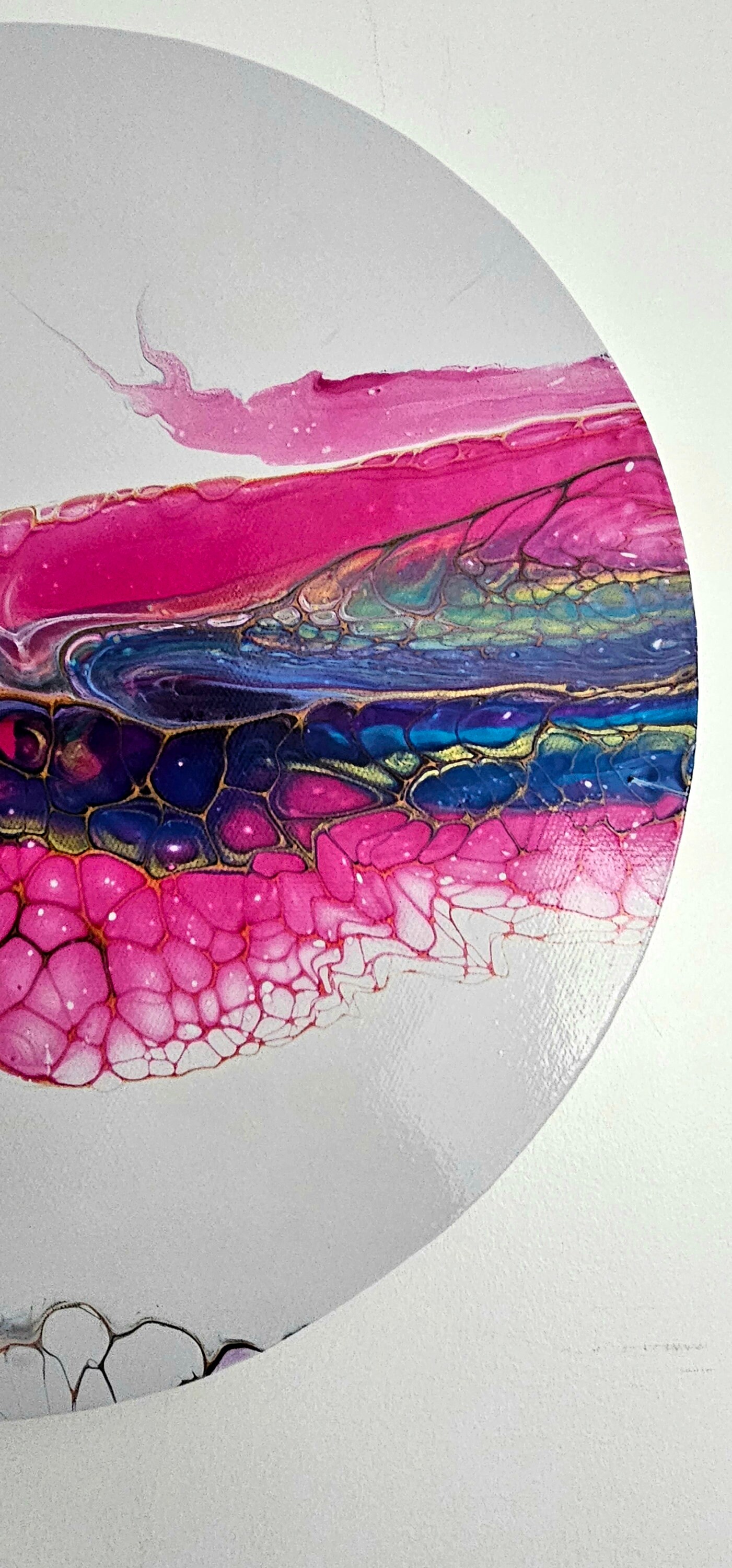 Original Abstract Painting / Fluid Art Painting / Acrylic Pour - Etsy