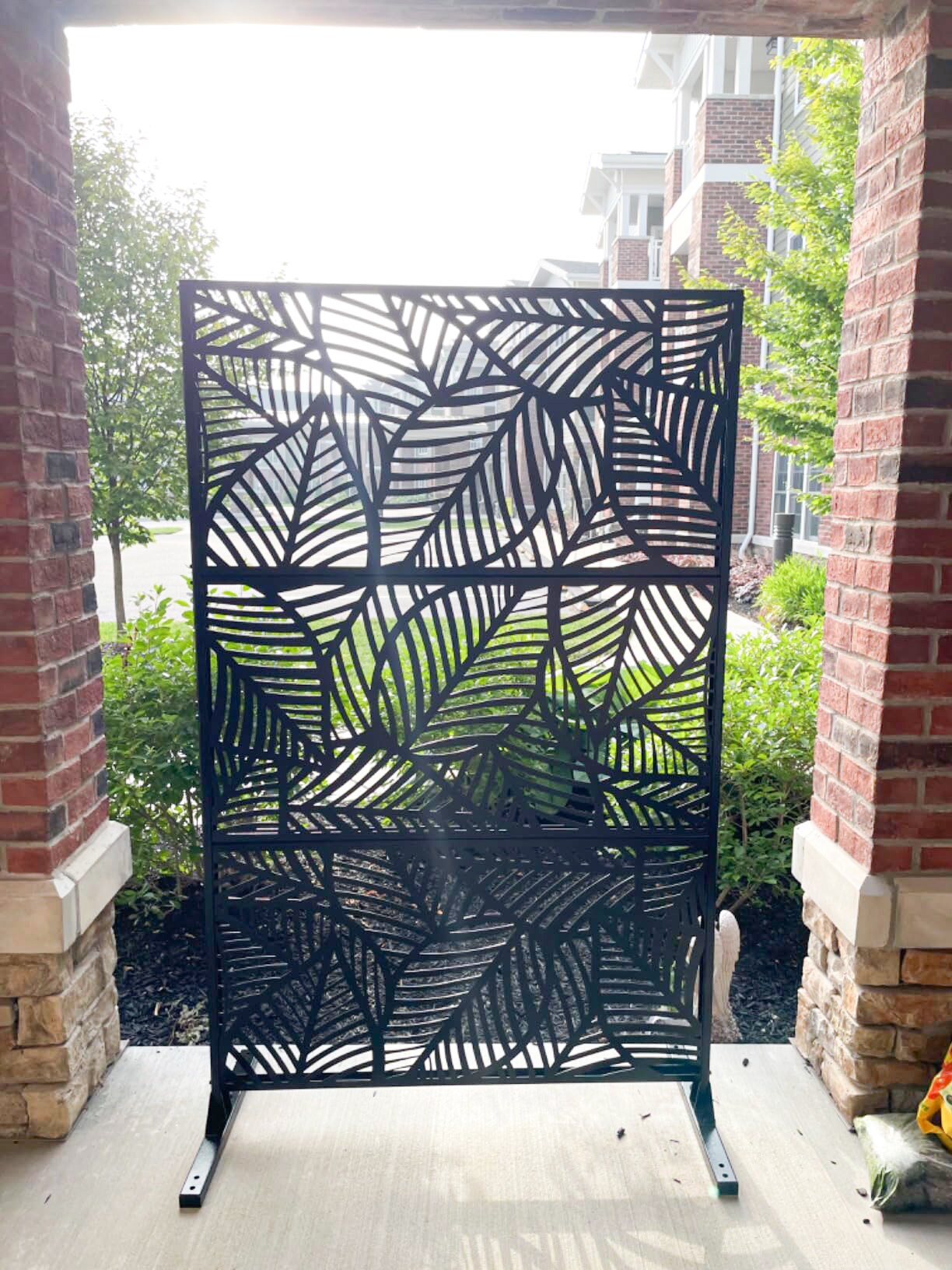 Outdoor Privacy Screen Freestanding Outdoor Privacy Screening - Etsy