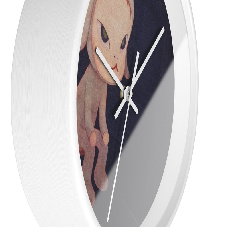 Yoshimoto Nara Clock, Neo-pop Art Apartment Décor, Aesthetic Interior ...