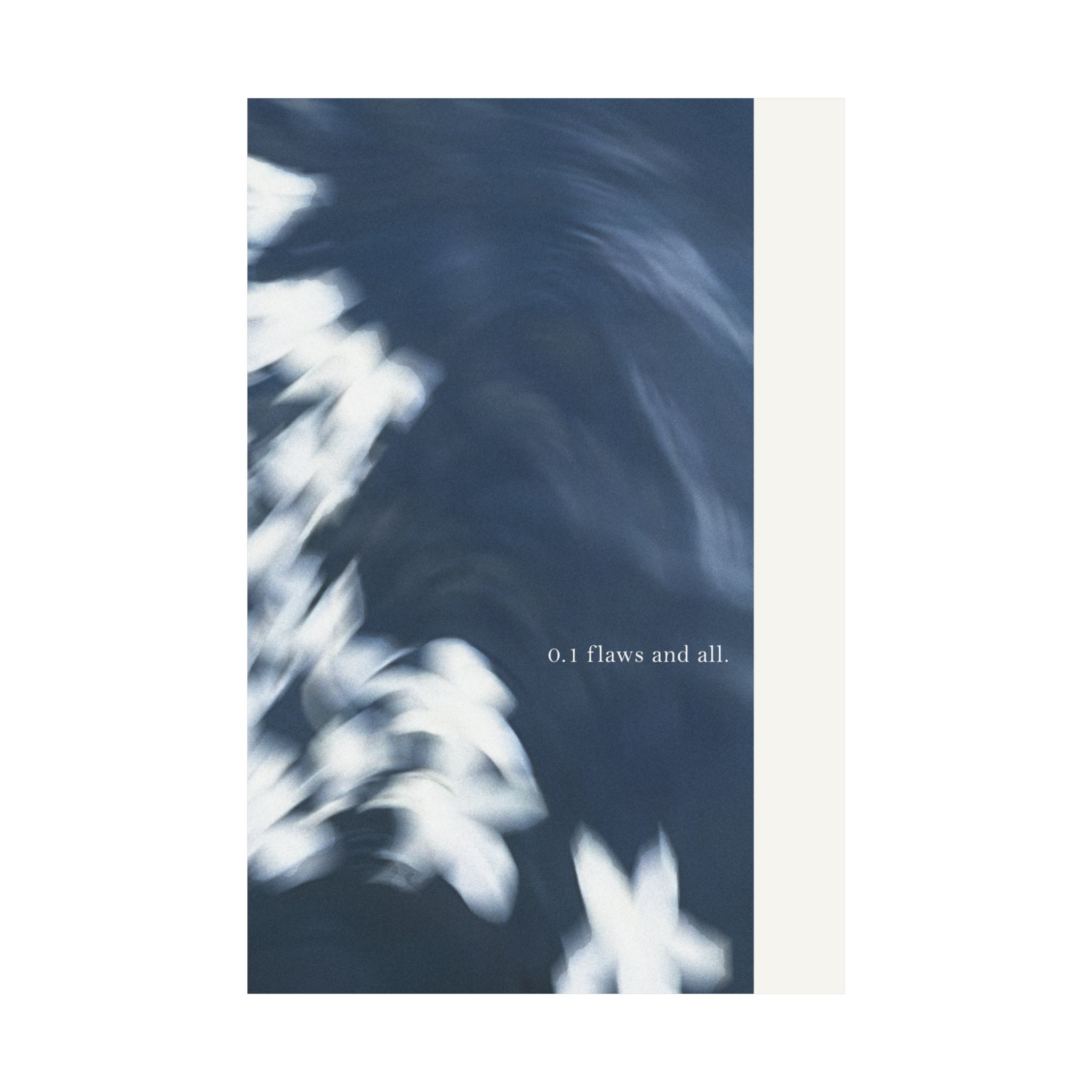 Wave to Earth - 0.1 Flaws and All - Museum-grade Matte Vertical Poster ...