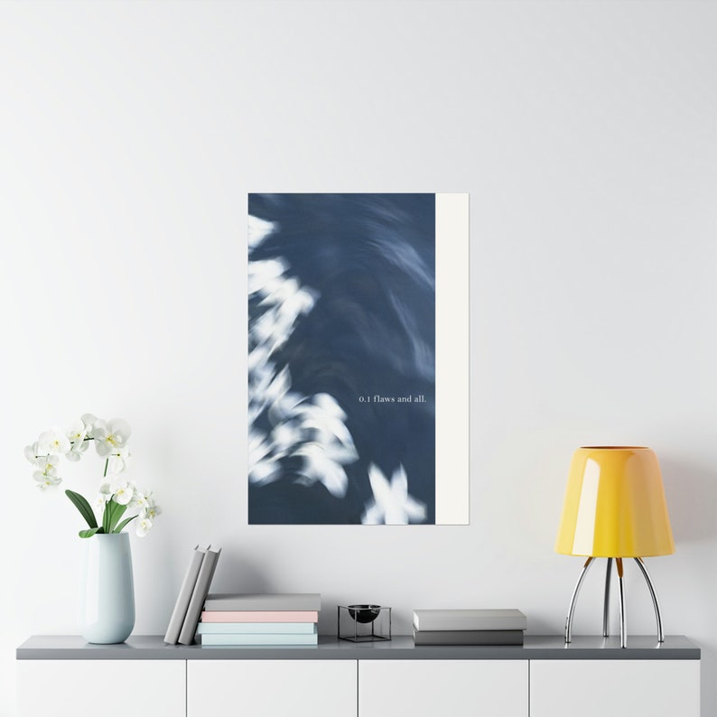 Wave to Earth - 0.1 Flaws and All - Museum-grade Matte Vertical Poster ...