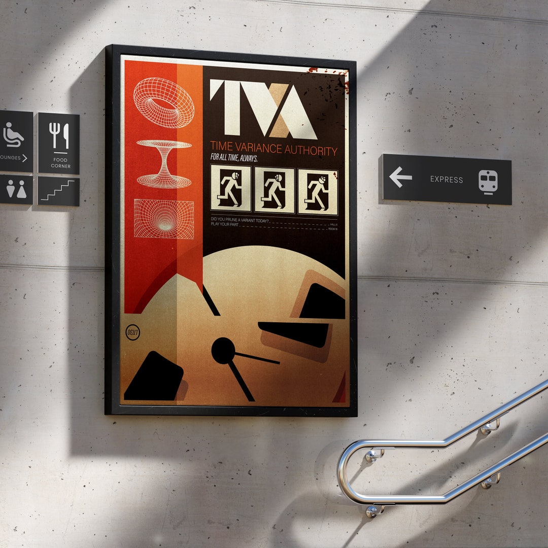 TVA Poster, Deadpool 3 Poster, Retro Loki Bedroom Poster, Vintage ...