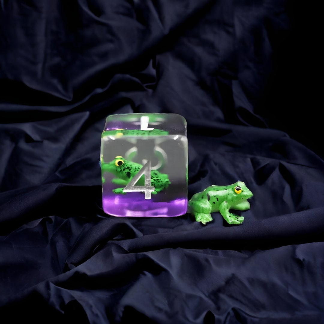 Frog Dice Set, Dnd Dice Set, Dice Set Dnd, Dnd Dice Set Resin, Dnd Dice ...