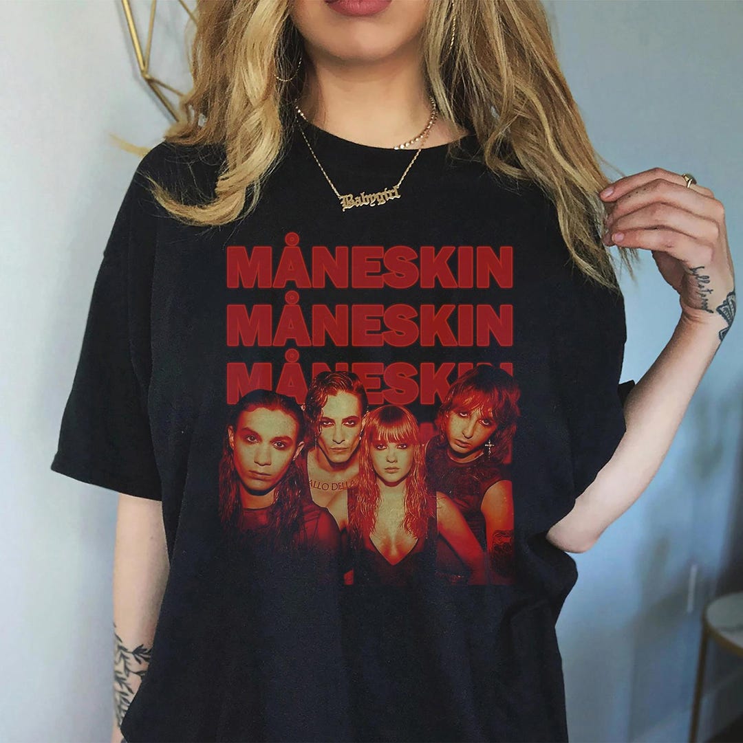 Maneskin Band Design Png, Bundle Maneskin Tour SVG, Rock Band Tour ...