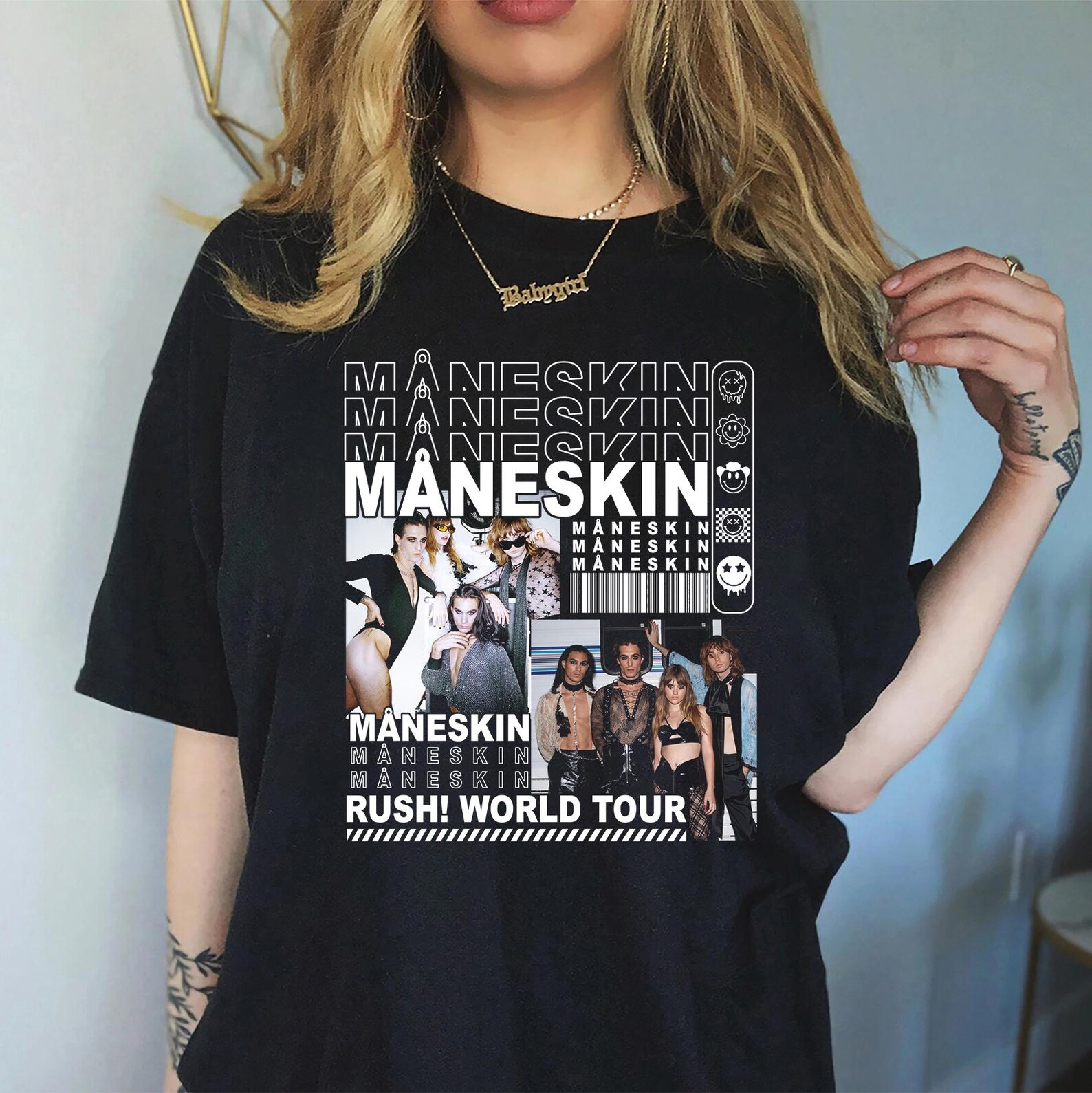 Maneskin Band Design Png, Bundle Maneskin Tour SVG, Rock Band Tour ...