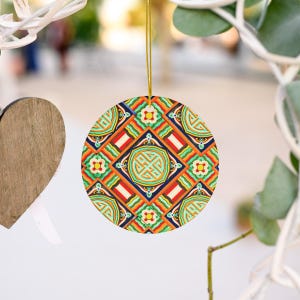 Korean Traditional Pattern Ornament: Dancheong Art Inspired Ornament ...