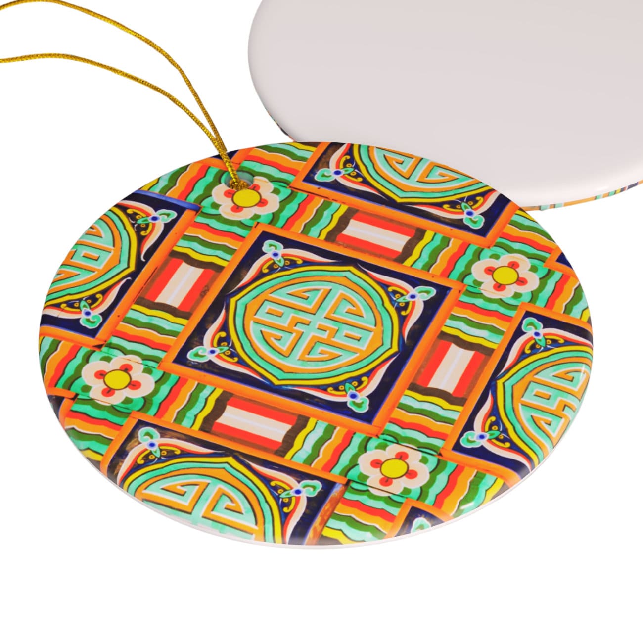 Korean Traditional Pattern Ornament: Dancheong Art Inspired Ornament ...