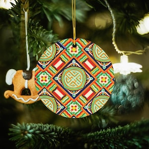 Korean Traditional Pattern Ornament: Dancheong Art Inspired Ornament ...