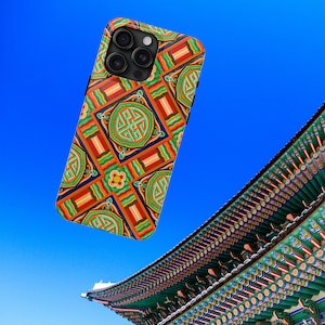 Korean Traditional Pattern Phone Case Seoul Travel Souvenir, Beauty of ...