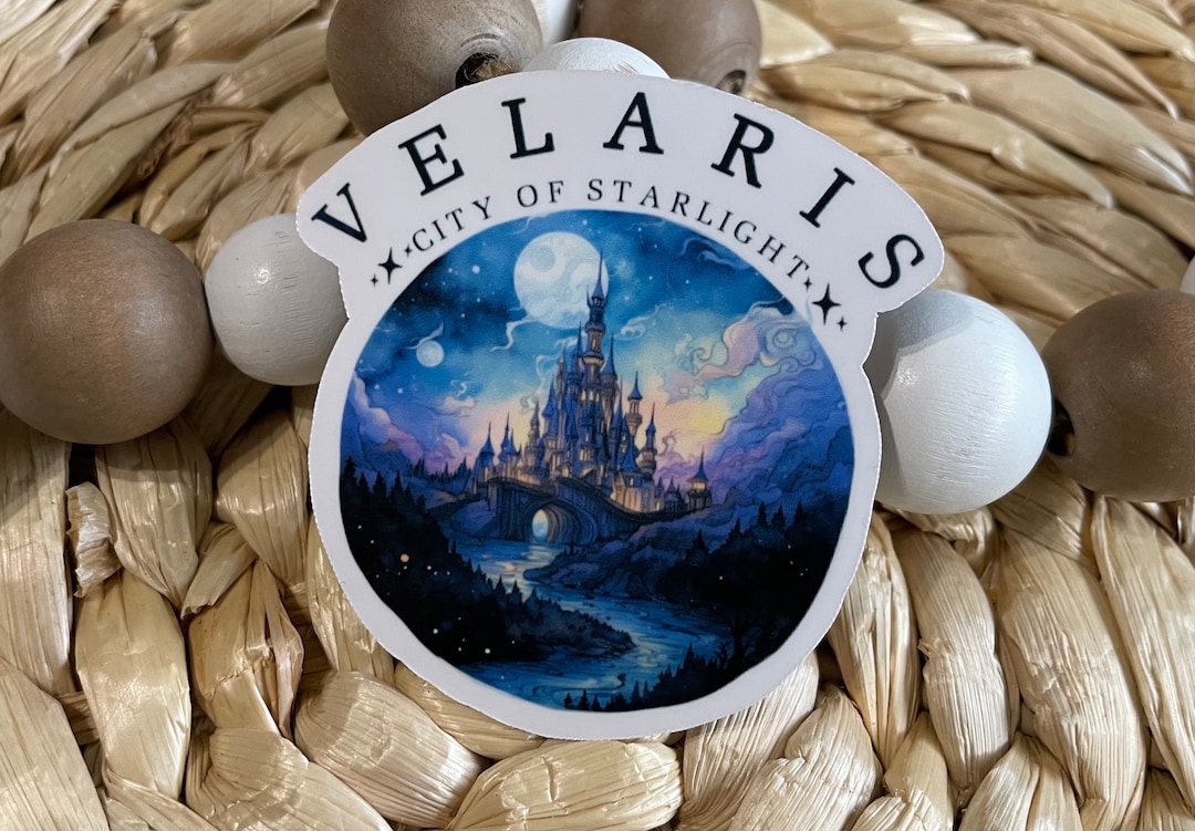 Velaris Night Sky Sticker / Bookish Gift / Bookclub / Kindle Sticker ...