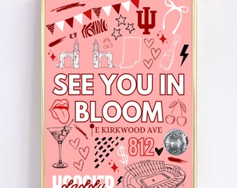 Indiana University Watercolor Print - Etsy