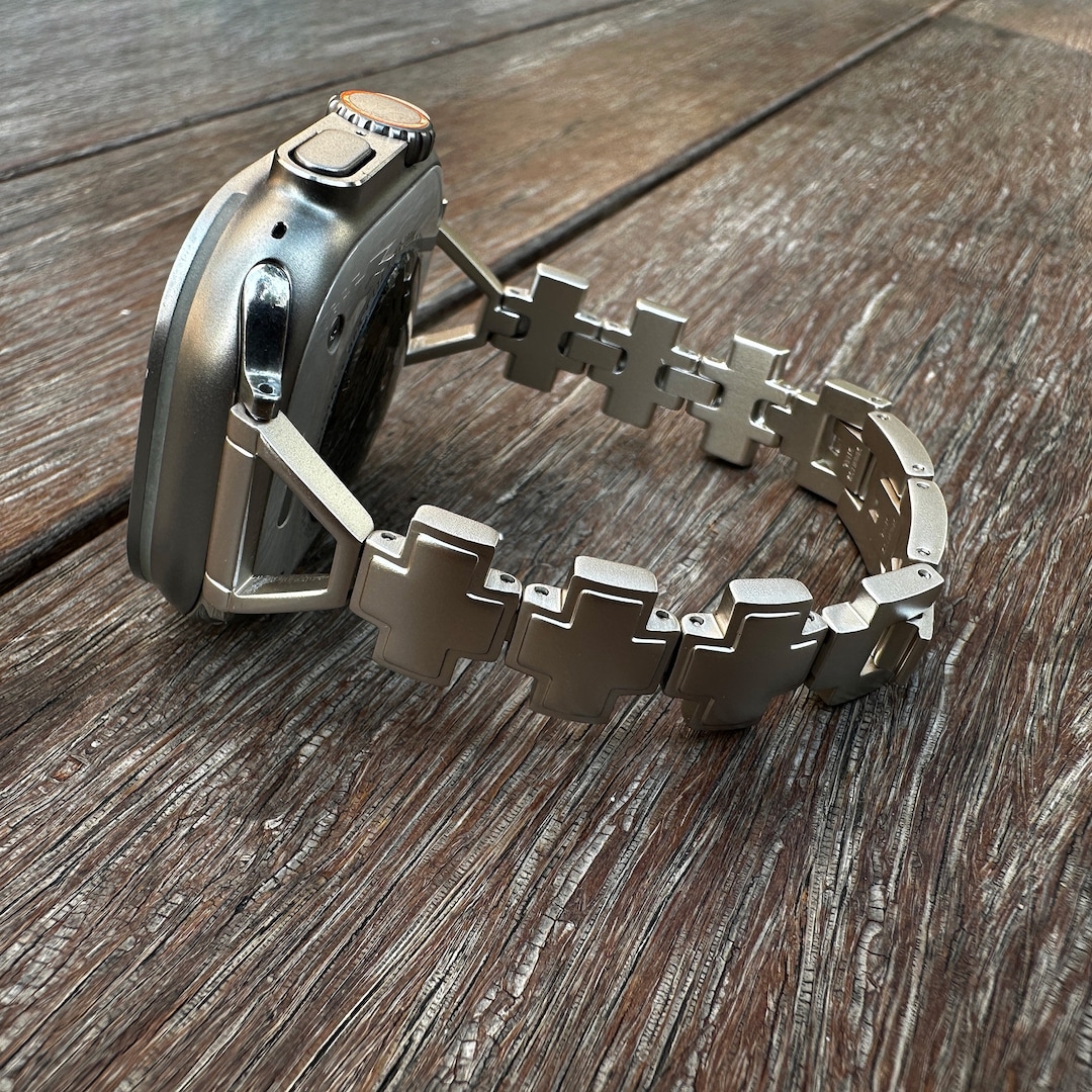 Starlight Cross Apple Watch Band Ultra Stainless Steel 1 2 - Etsy