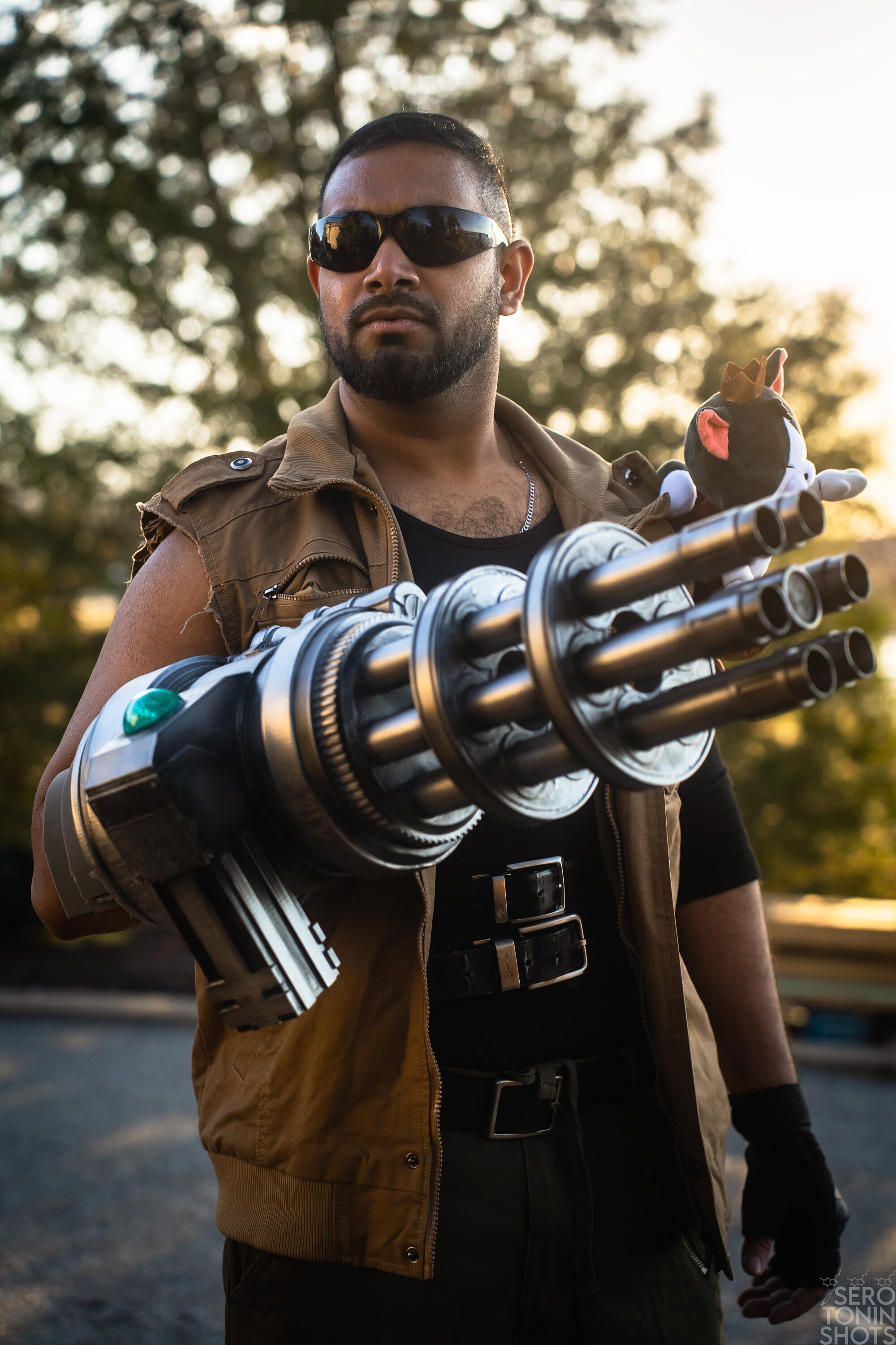 Barret Machine Gun Arm Prop FF7 - Etsy