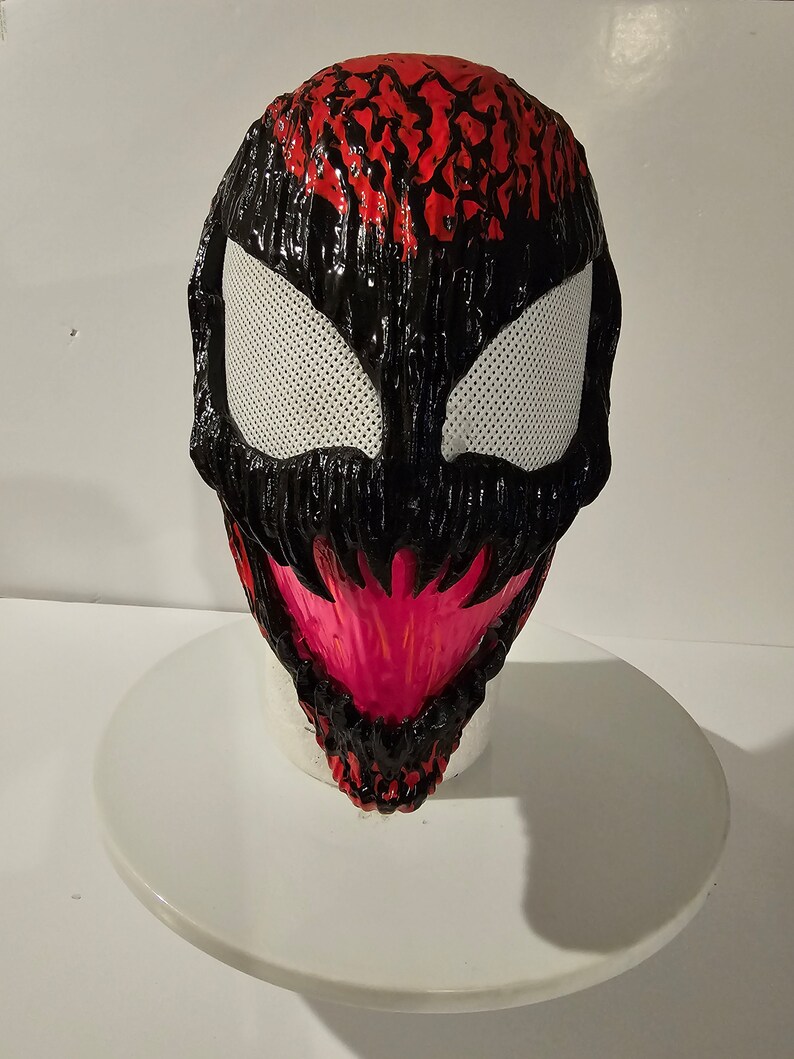 Carnage Mask for Cosplay - Etsy