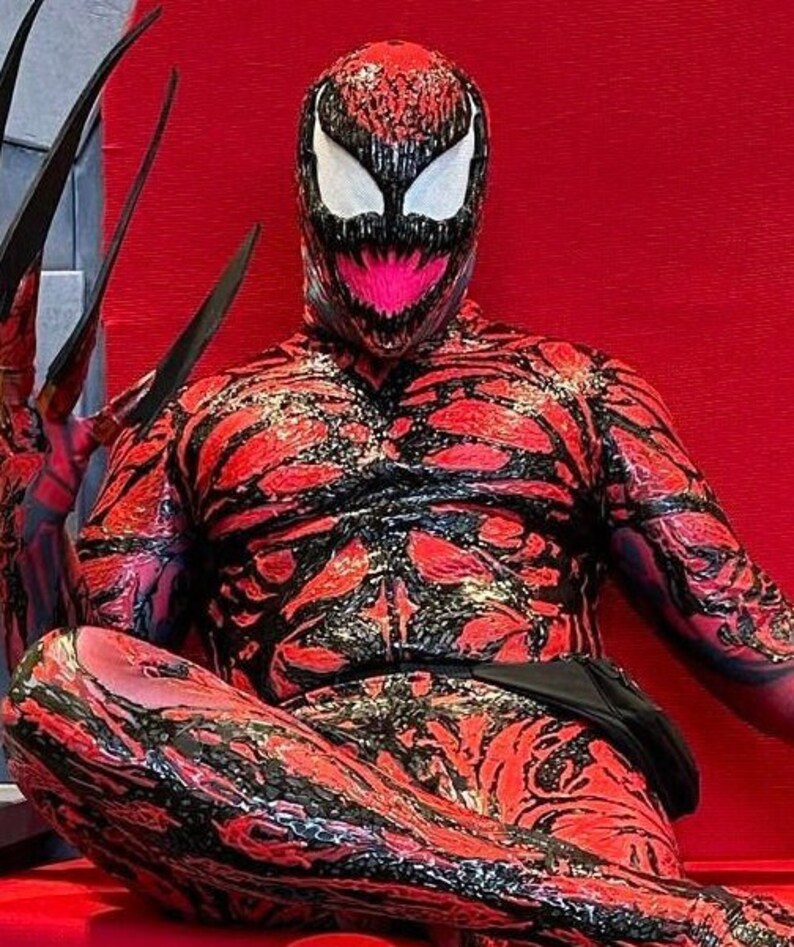Carnage Mask for Cosplay - Etsy
