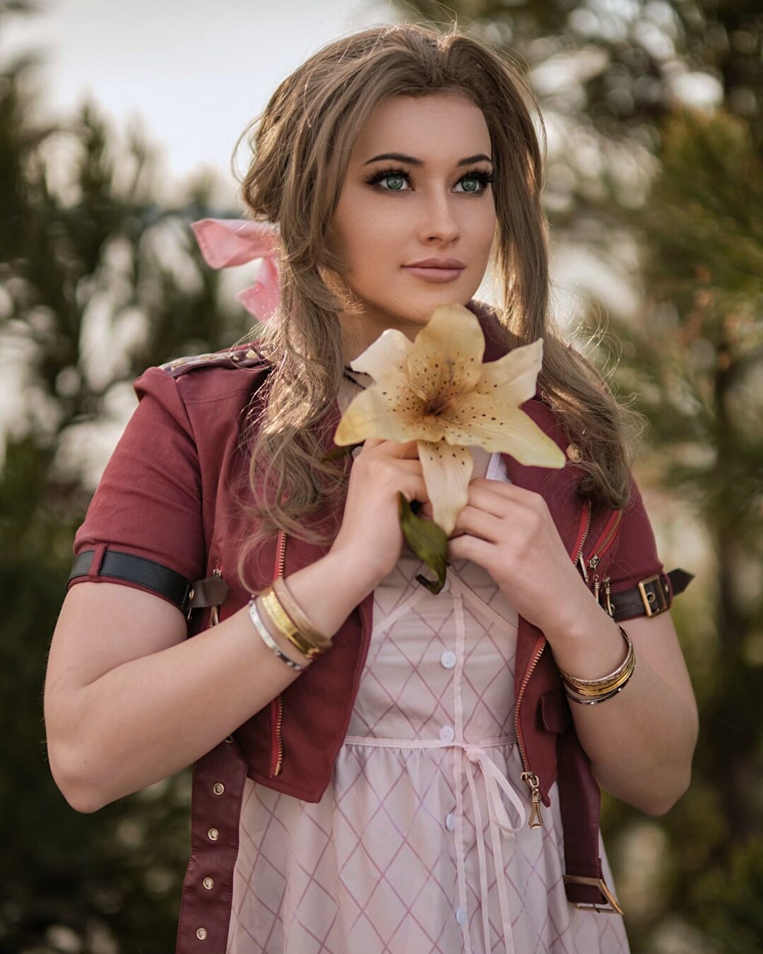 Aerith - Guard Stick Cosplay Prop FF7 - Etsy