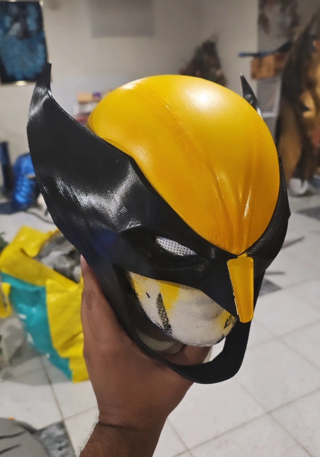 X-men - Classic Wolverine Helmet for Cosplay - Etsy