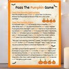 Pass the Pumpkin Game Halloween Printable, Left Right Game, Halloween ...