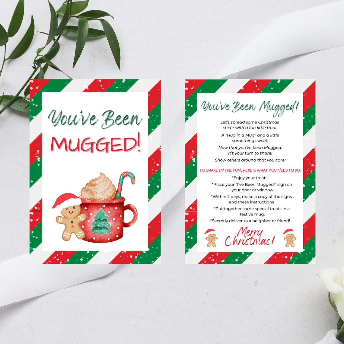 Youve Been Mugged Game, Printable Ive Been Mugged Coworker Game ...