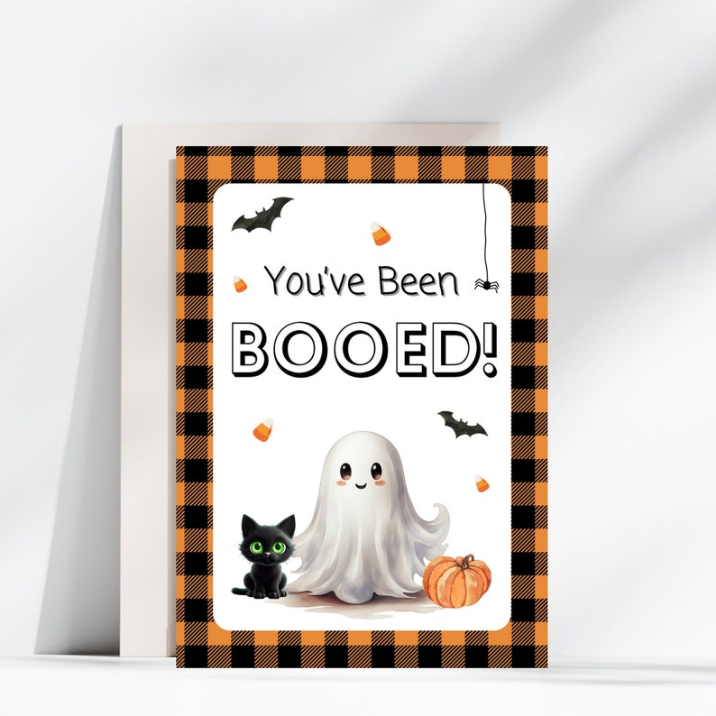 You've Been Booed Kit: Halloween Printable Game (PDF) - Etsy