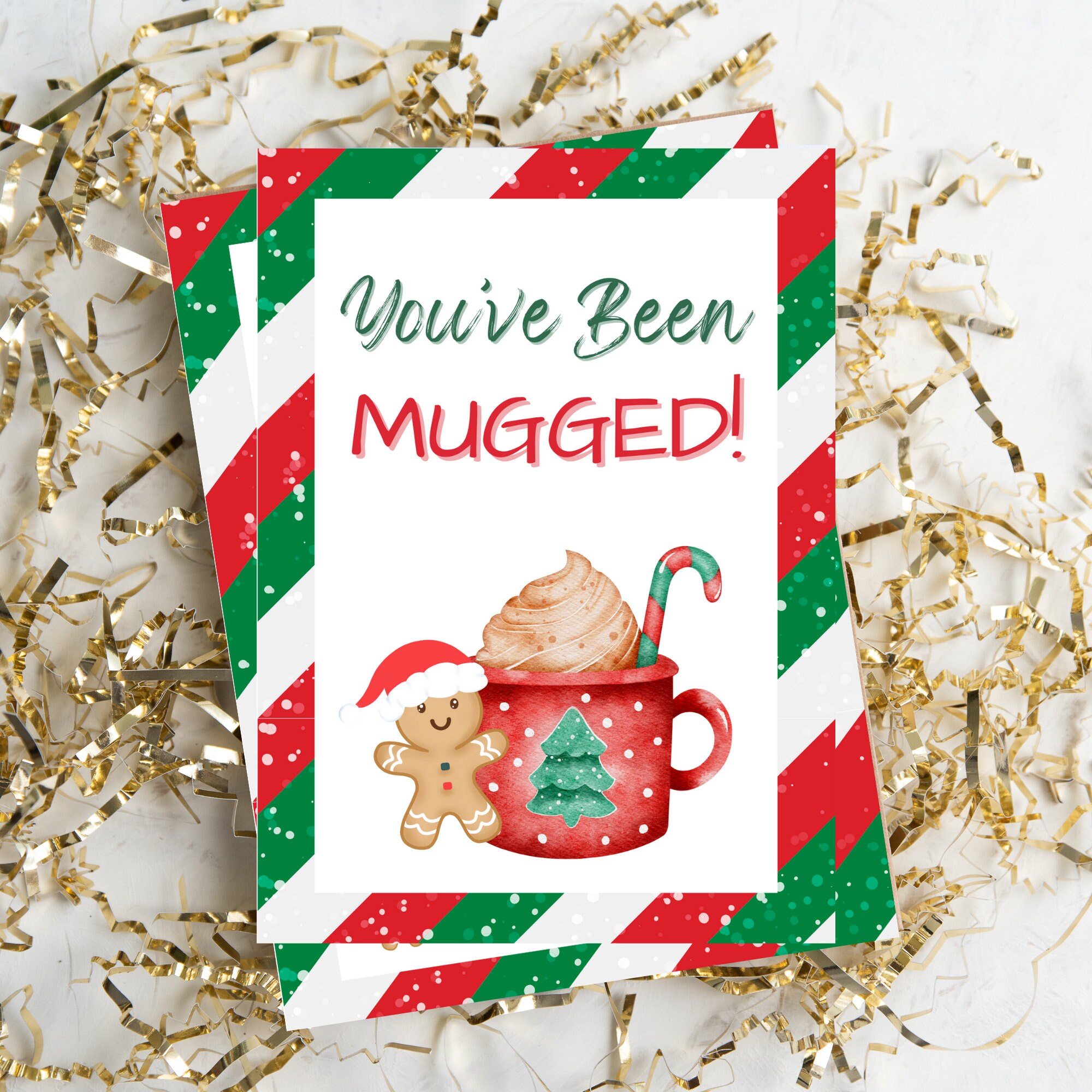 You’ve Been Mugged Game, Printable I’ve Been Mugged Coworker Game ...