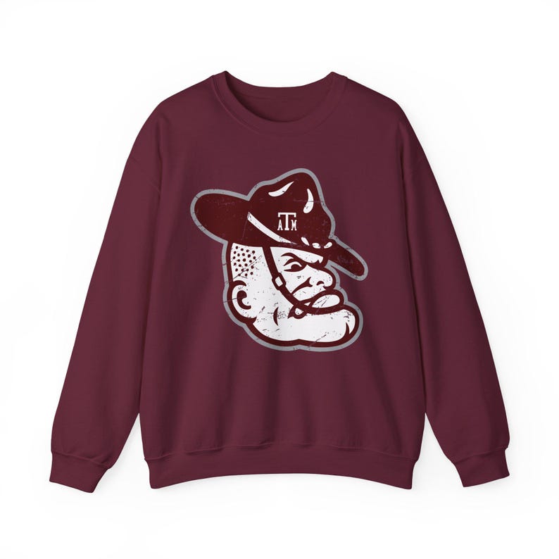 Texas Aggies Old Sarge Logo Vintage Style Sweatshirt - Etsy