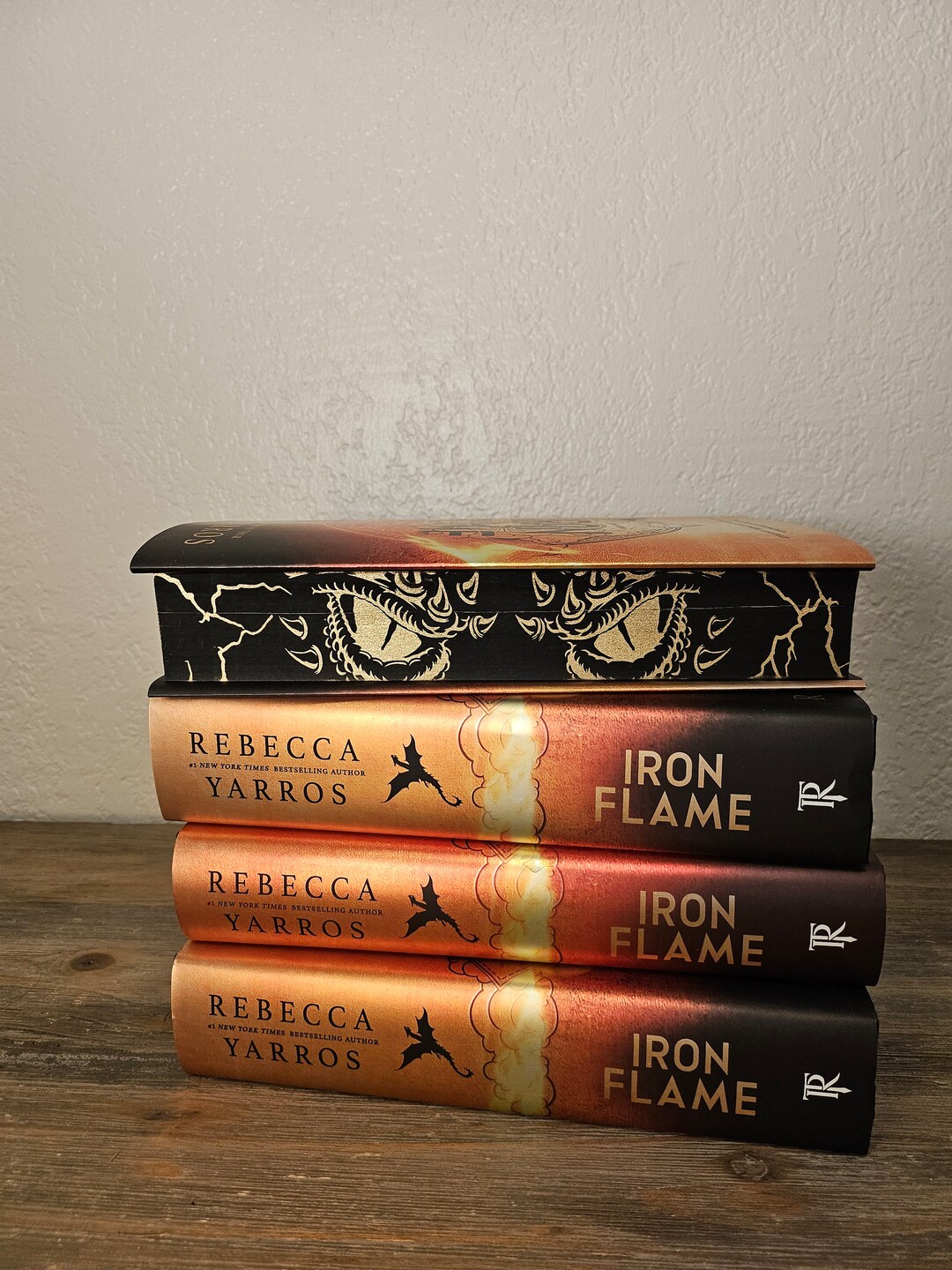 Iron Flame Custom Sprayed Edges - Etsy