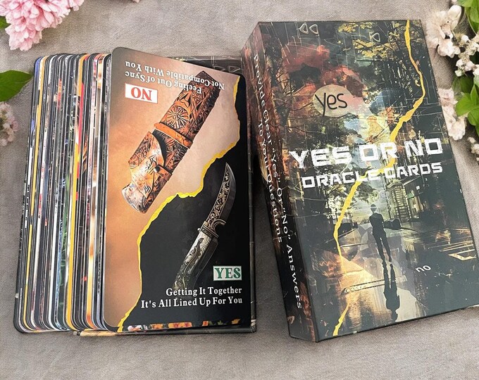 YES or NO Oracle Deck, Tarot Cards, Divination, Oracle Readings ...