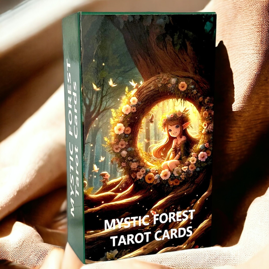 Mystic Forest Tarot Deck, Anime Tarot Deck, Mystical Fairy Tarot ...