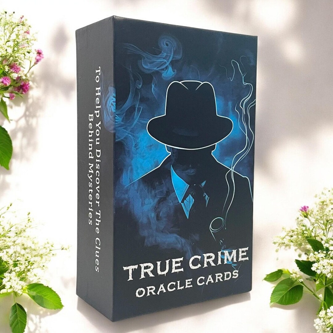 True Crime Oracle Deck, Oracle Cards, Psychological Oracle Cards ...