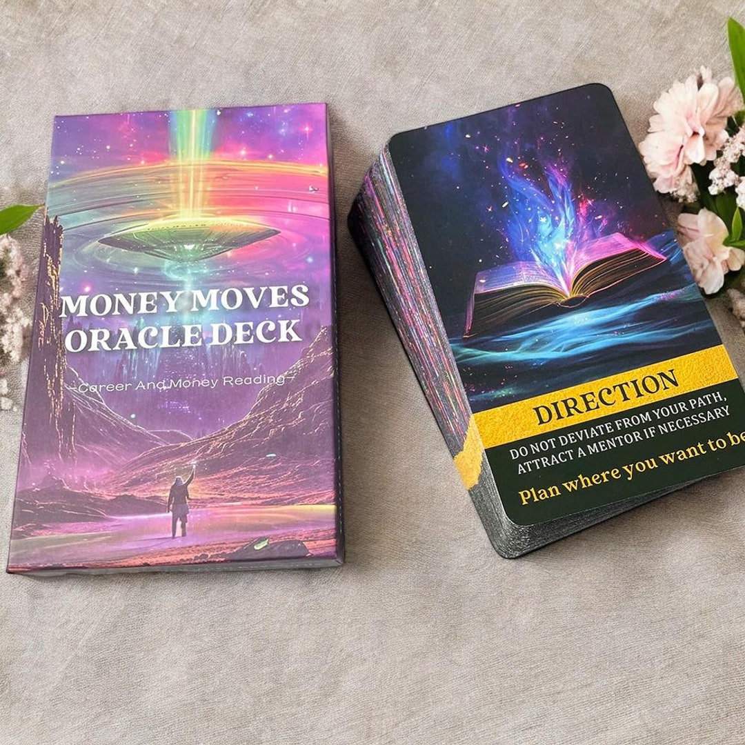 Money Moves Oracle Deck, Oracle Card, Tarot Cards, Oracle Readings ...