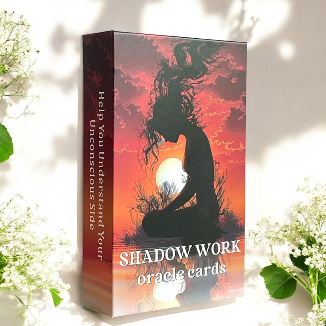 Shadow Work Oracle Deck, Oracle Cards, Oracle Readings, Realizing Unconscious, Tarot, Divination ...