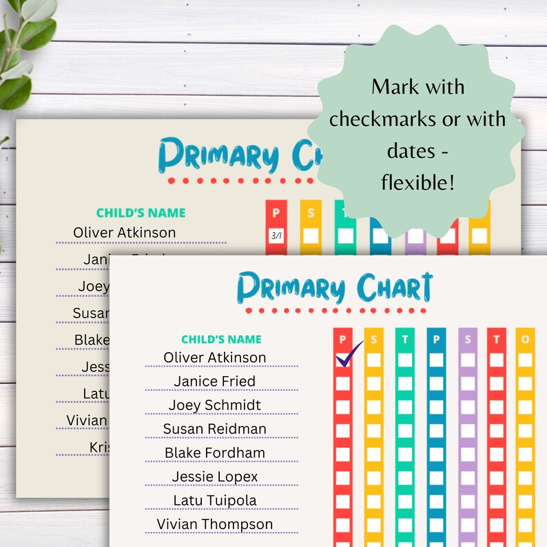 LDS Primary Prayer Talk Scripture Tracker Stay Organized for Opening ...