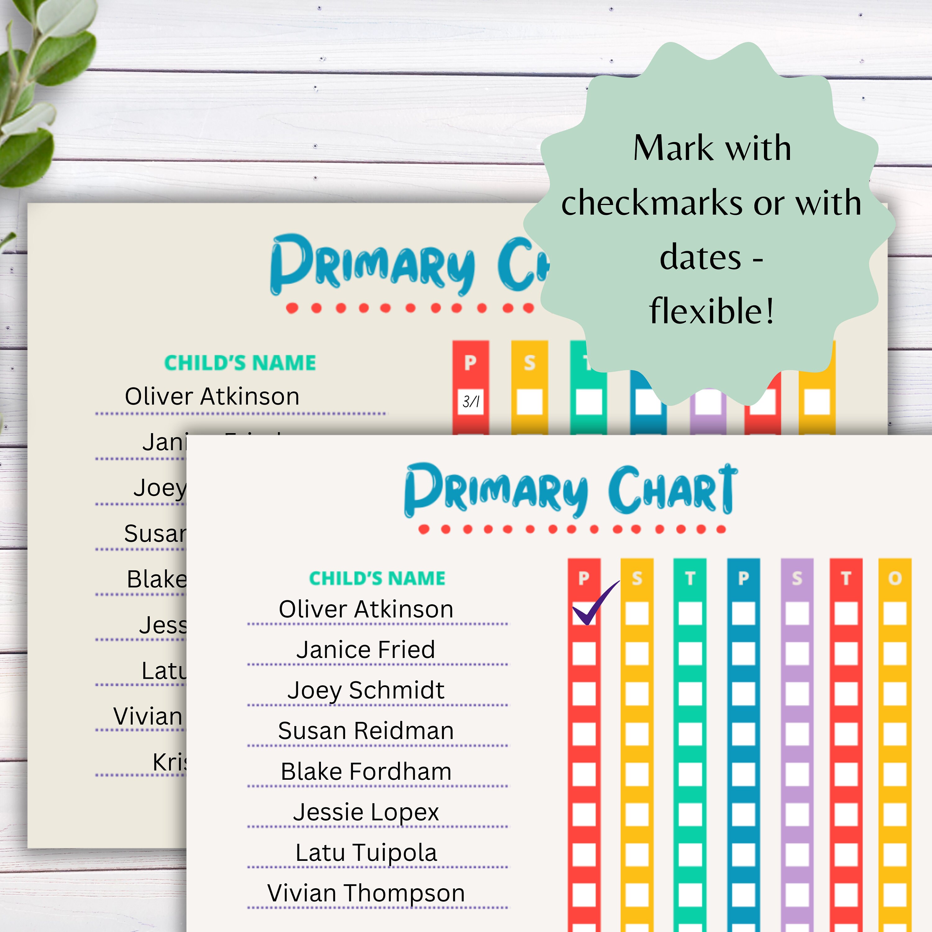 LDS Primary Prayer Talk Scripture Tracker Stay Organized for Opening ...