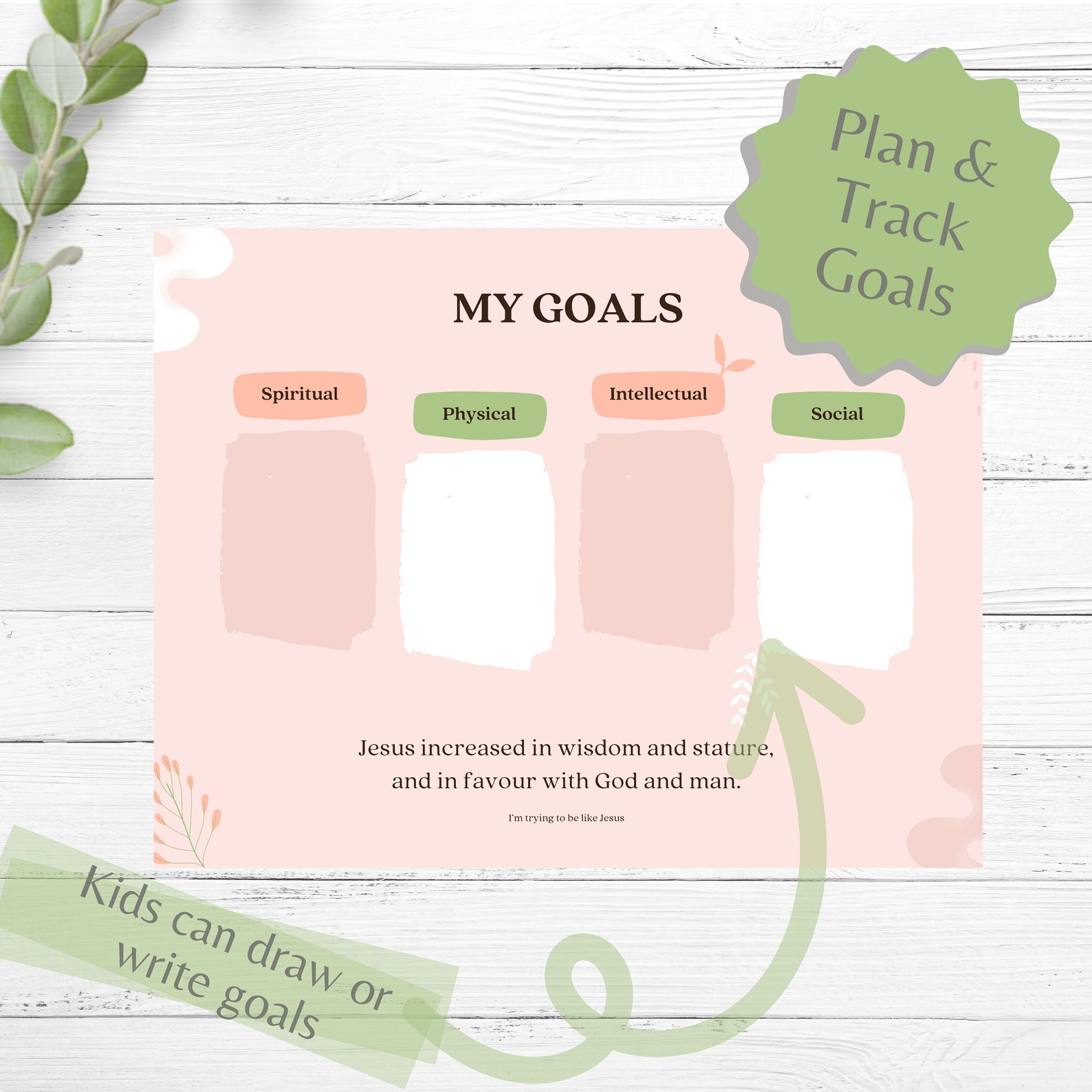 Children and Youth Program Goal Setting LDS | Goal Planning for Youth ...