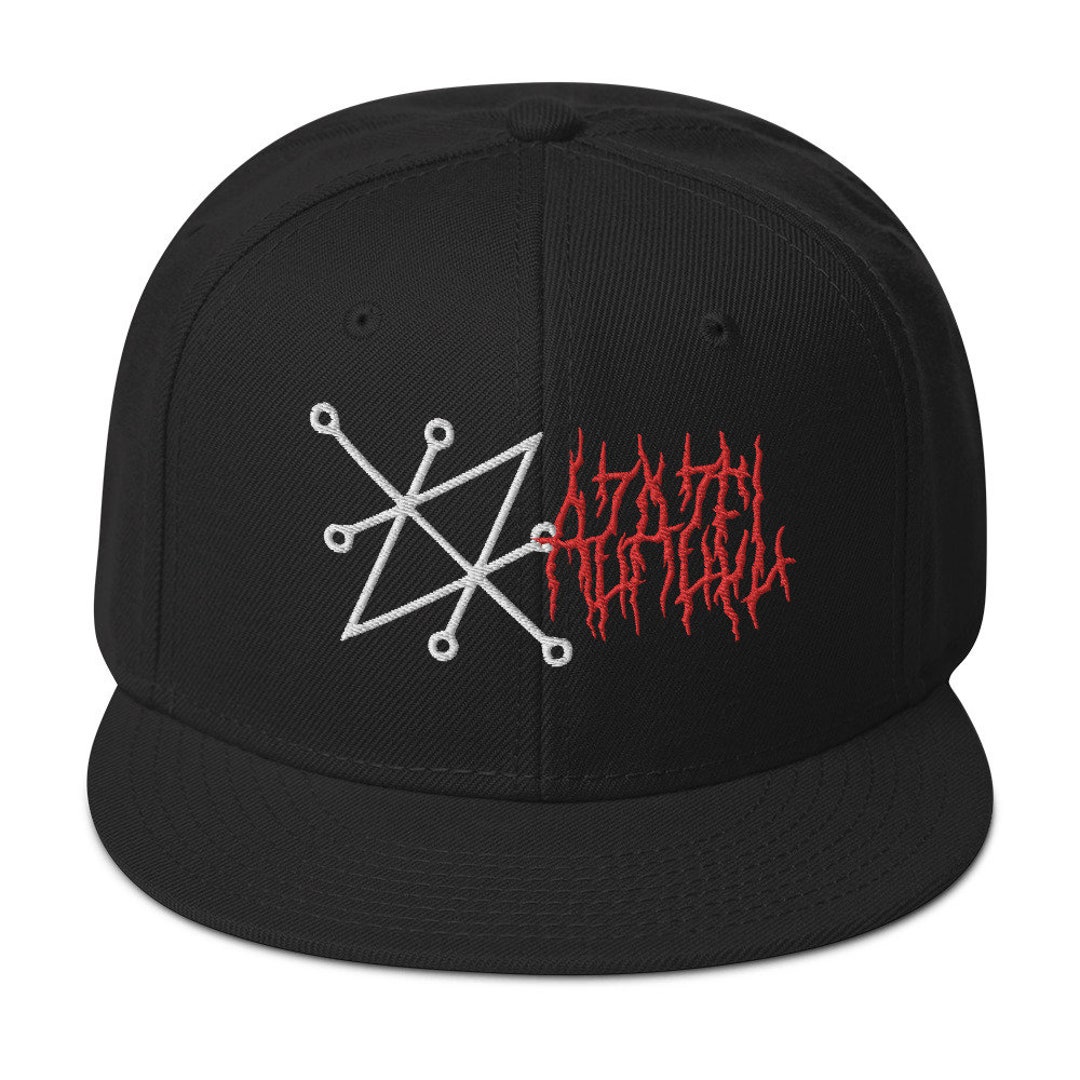 Sigil of Azazel Demon Occult Symbol Embroidered Snapback Hat - Etsy